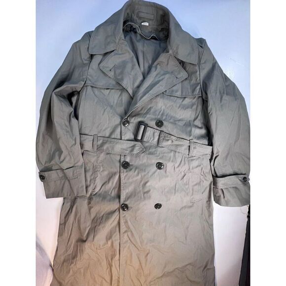 Jackets & Coats | Usmc Mens Trench Coat Size 4l 40 Dscp Valor ...